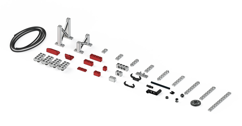 The Cyclone Roller Coaster Kit | Brick Roller Coaster – CDX Blocks